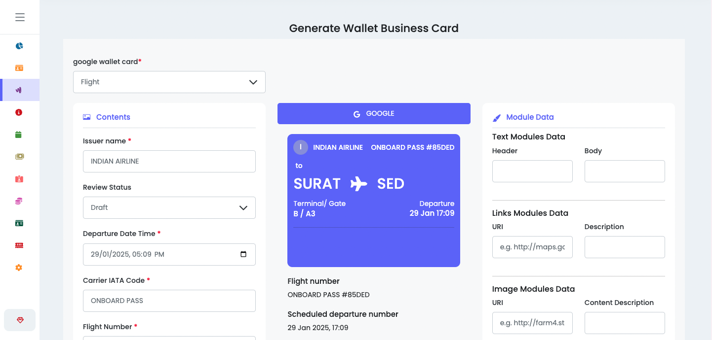 Infy vCard SaaS – Google Wallet Integration Add on by infyomlabs ...